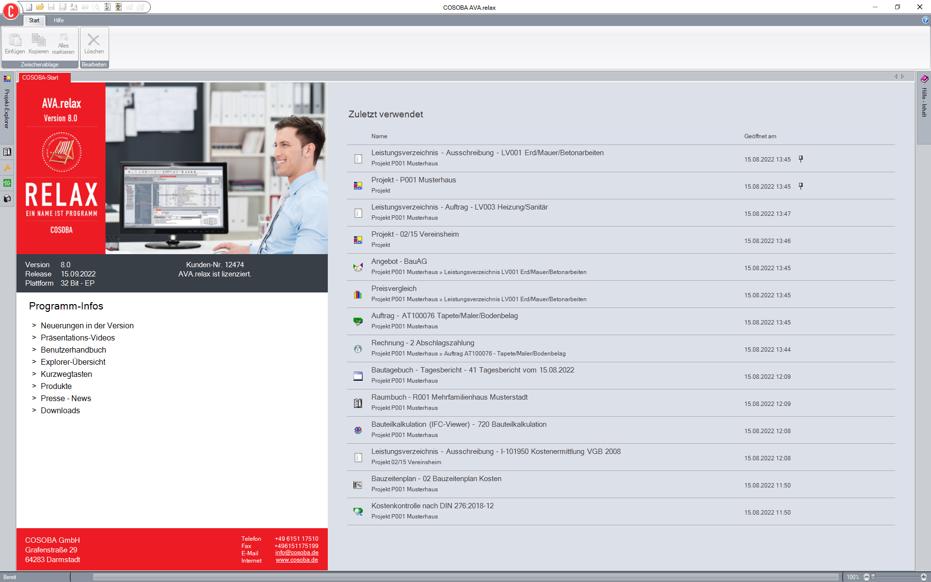 AVA.relax – neue Version 8 setzt Maßstäbe Für AVA und ...