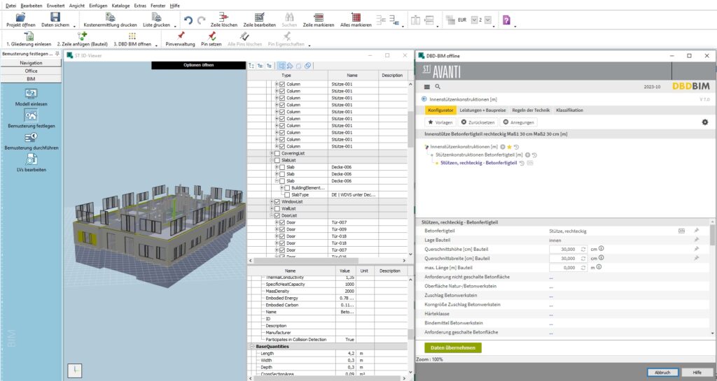 BIM World Munich: SOFTTECH lanciert neue Version von AVANTI - AVA-Software mit vielen neuen ...